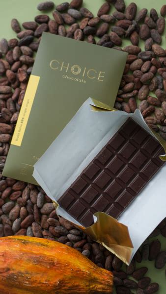 Шоколад BEAN TO BAR горький натуральный 55% какао из Бразилии CHOICE ...