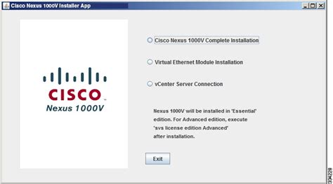 Cisco Nexus 1000v Installation And Upgrade Guide Release 4 2 1 Sv2 1 1 Installing The Cisco