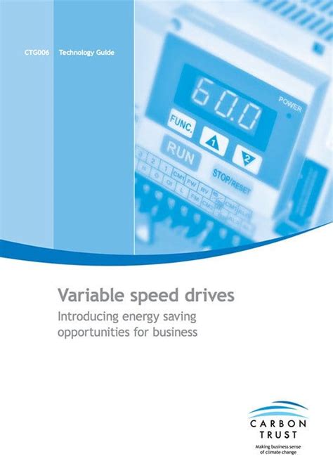 Variable Speed Drives Guide To Energy Savings EEP