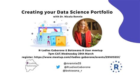 r user community on linkedin creatingyourdatascienceportfolio rstats