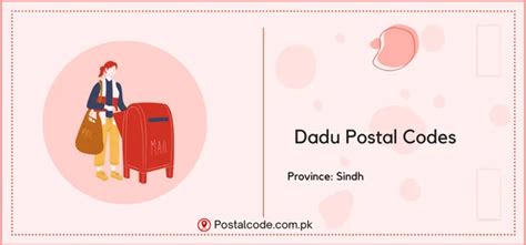 List Of Dadu Postal Codes Post Codes Zip Codes