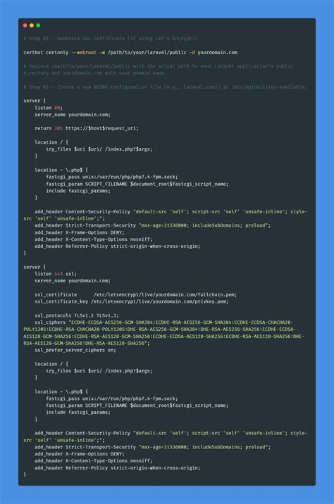 murad eldehmani on linkedin i laravel nginx security
