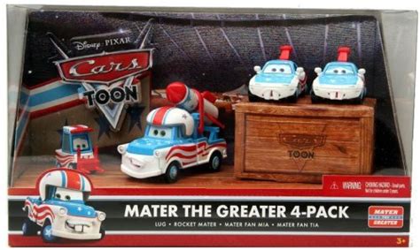 Buy Disney Pixar Cars Toon 155 Die Cast Car Mater The Greater 4pack