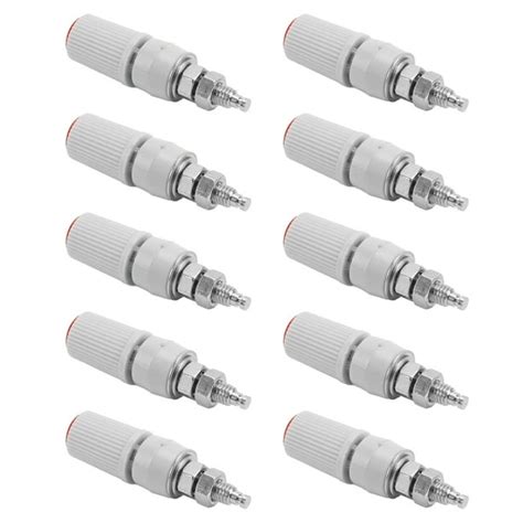 Banana Terminal Socket10pcs 4mm Banana Binding Banana Terminal Adapter