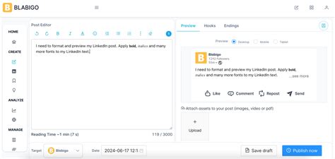 Maak Opvallende Berichten Met Linkedin Text Formatters Pas Tekst Direct Aan