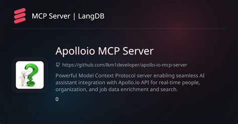 Apolloio Mcp Server Langdb