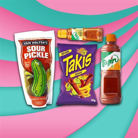 Tubbees Van Holtens Sour Chamoy Pickle Kit With Tajin Seasoning And