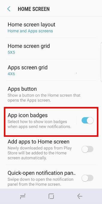 Understand And Use Galaxy S9 Notification Number Badge Notification