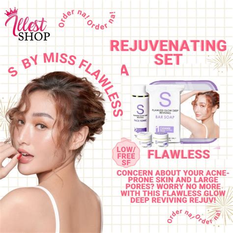 S By Miss Flawless Glow Deep Reviving Set Rejuvenating Sachzna Laparan