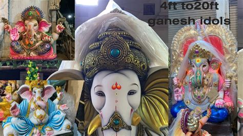 Dhoolpet Ganesh Idols 4ft To 20ft Ganesh Idols Of All Shield Covered