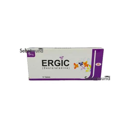 Ergic Tablets 5mg Sehatmund Online Medicine