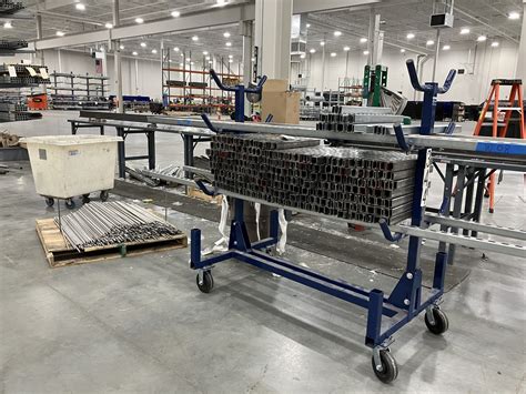 This Week On The Production Floor Overhead Conduit Racks Baer