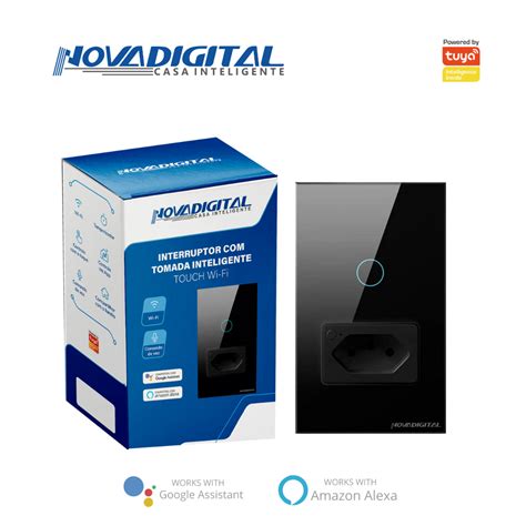 Interruptor Tomada Inteligente Touch Novadigital Smart