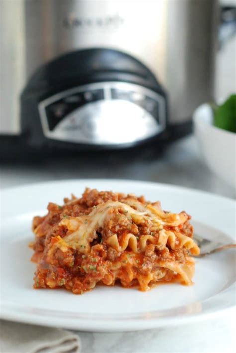 Easy Crockpot Lasagna Recipe Cooks In 2 Hours