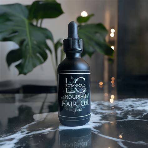 Nourishing Hair And Scalp Oil Lc Botanicals
