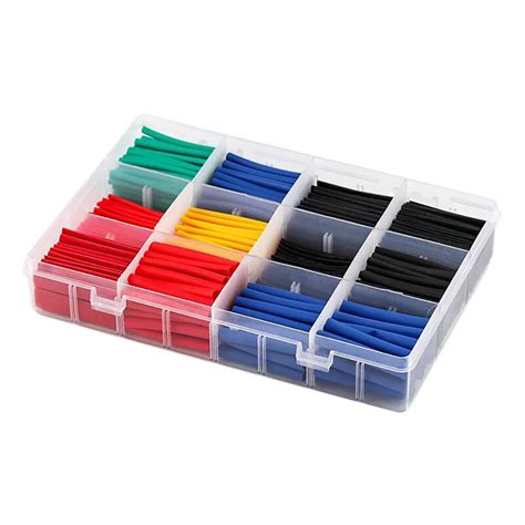 530pcs Heat Shrink Tubing Insulation Shrinkable Tube Assortment