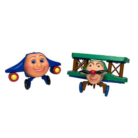 Vintage Toy Island Pbs Jay Jay The Jet Plane Greg Airplane Tv