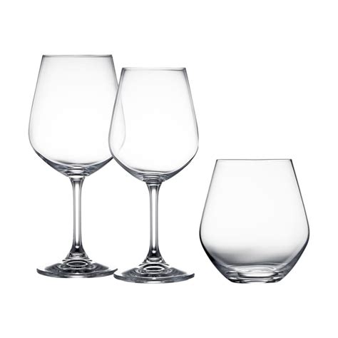 Lyngby Glas Glass Set 18 Pieces From Lyngby Glas