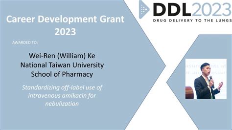 Wei Ren Ke On Linkedin Ddlgrant Careerdevelopment Aerosol
