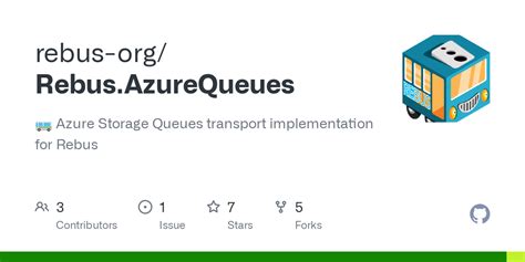 Github Rebus Orgrebusazurequeues Bus Azure Storage Queues Transport Implementation For Rebus