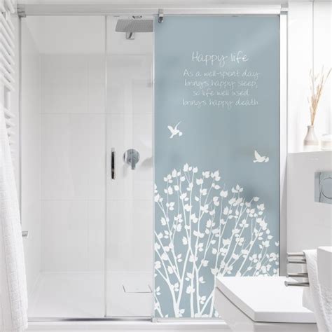 나무자전거 샤워부스겸용반투명유리창시트지 Mk Dense Tree스모키블루댄스트리나무자전거 시트지 그래픽스티커 레터링전문