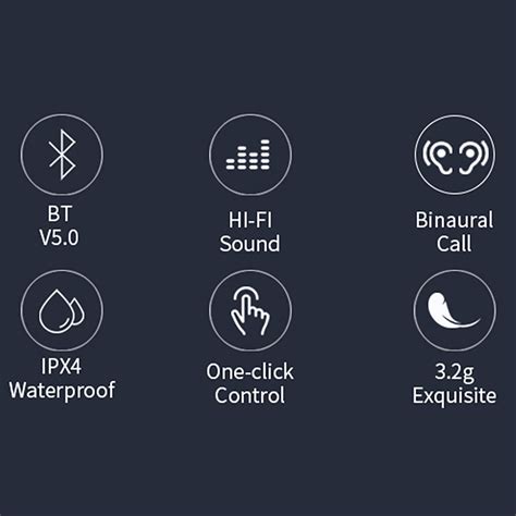 Bluetooth Headset Binaural With Charging Compartment True Wireless Stereo Walmart Com