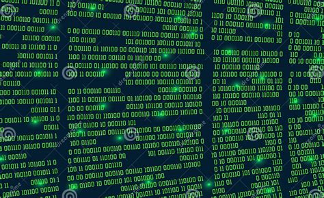 Abstract Technology Binary Code Backgrounddigital Binary Data And Secure Data Concept With