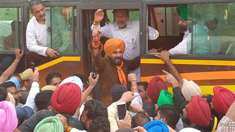 Sidhu Other Punjab Cong Leaders Ministers Allowed To Go To Kheri