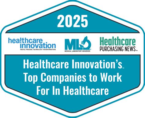 2025 Top Companies To Work For In Healthcare Healthcare Innovations