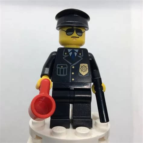 Lego Policia Minifigura Accesorios Lego City Original Nuevo Meses Sin