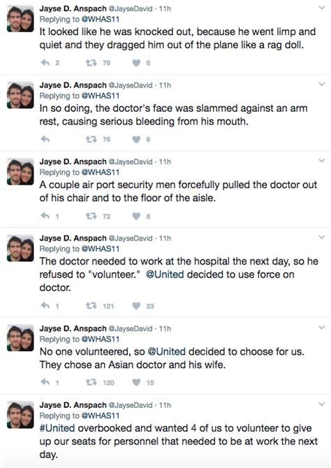 A Man Was Dragged Off A United Plane After The Airline Overbooked The