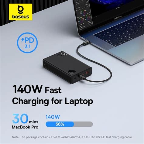 Pin Dự Phòng Baseus Adaman Digital Display Fast Charge Power Bank 2400