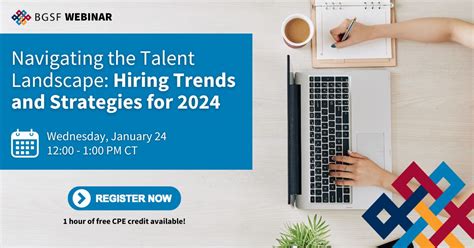 Join Bgsf Webinar On 2024 Hiring Trends John Wayert Posted On The Topic Linkedin
