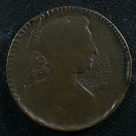 Bl 40a2 Blacksmith Token 423g Copper Canada Co 20bt Fourth Issue Wood