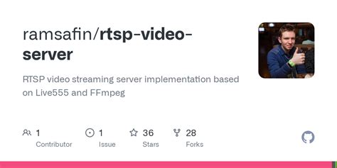 Github Ramsafinrtsp Video Server Rtsp Video Streaming Server
