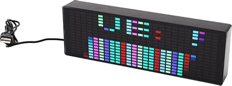 Amazon Com LED Music Spectrum 384 RGB LEDs 20 Dynamic Effects 7 Color Effects Spectrum