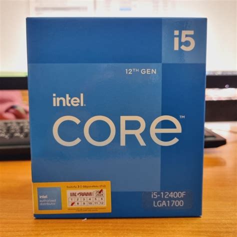 Cpu Intel Core I5 12400f 6c 12t Lga 1700 มือ1 ประกัน 3 ปี ยังไม่ผ่านการแกะกล่องใช้งาน Shopee
