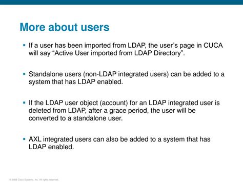 ppt cisco unity connection 7 0 directory integration toi powerpoint