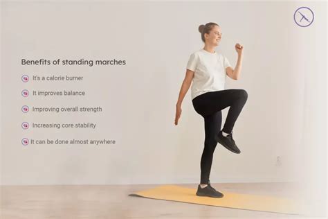 Standing Marches A Simple Warm Up Exercise