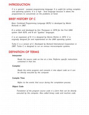 C Complete Notes Studocu