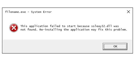 How To Fix Ssleay32 Dll Not Found Or Missing Errors The Tech Edvocate