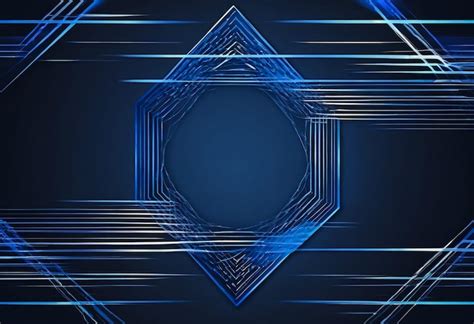 Premium Photo Blue Background Dark Blue Abstract Background Geometry