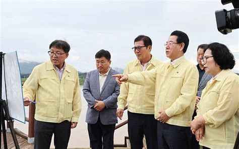 이상익 함평군수 집중호우 피해 현장 방문 위키트리