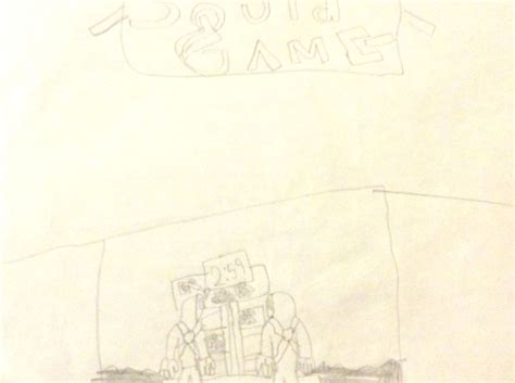 SQuid Game Male Sketch Sketches Squid Games