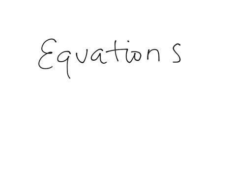 17 Algebra Equations Math Showme