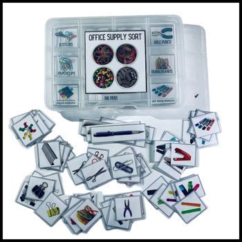 Vocational Task Box Special Education Life Skills Independent Skills