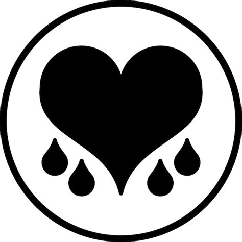 Premium Vector Vector Design Bleeding Heart Icon Style