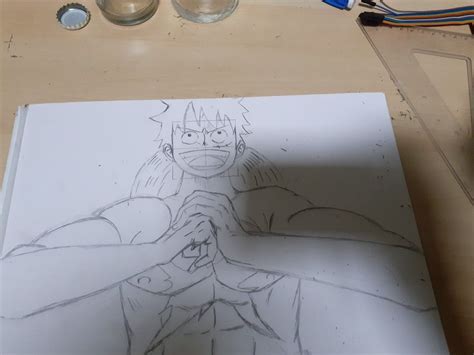 Luffy Prison De Udon Sketches Humanoid Sketch Art