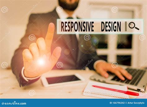 Word Writing Text Responsive Design Business Concept For Web Page