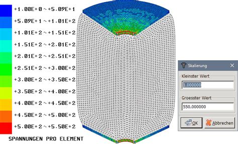Software FEM Tutorial 3D Mechanik Z88 Belastungsanalyse